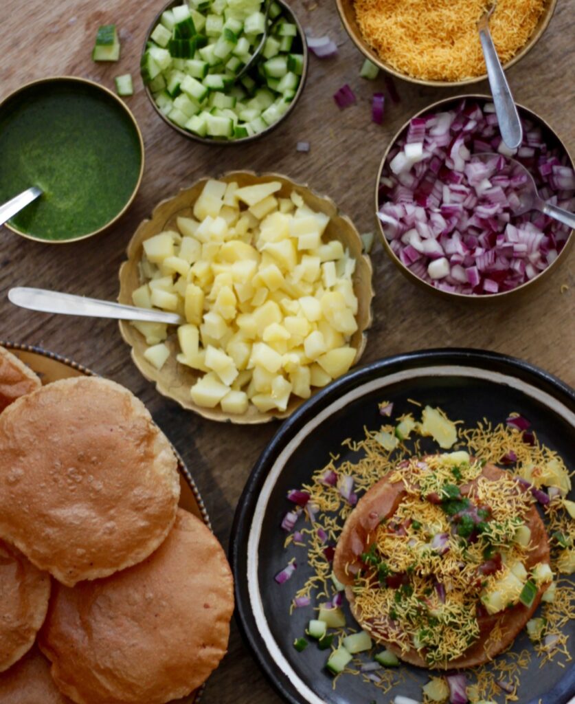 Deliciously comforting Puri chaat – Chetna Makan